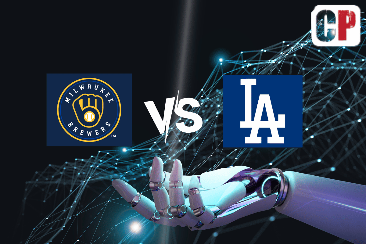 Milwaukee Brewers at Los Angeles Dodgers AI MLB Prediction 81723