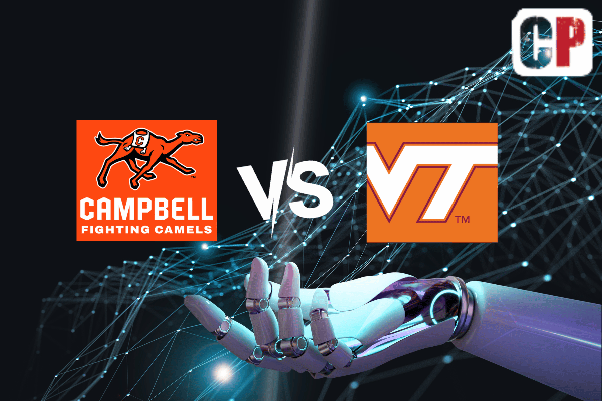 Campbell Fighting Camels at Virginia Tech Hokies AI NCAA Basketball ...