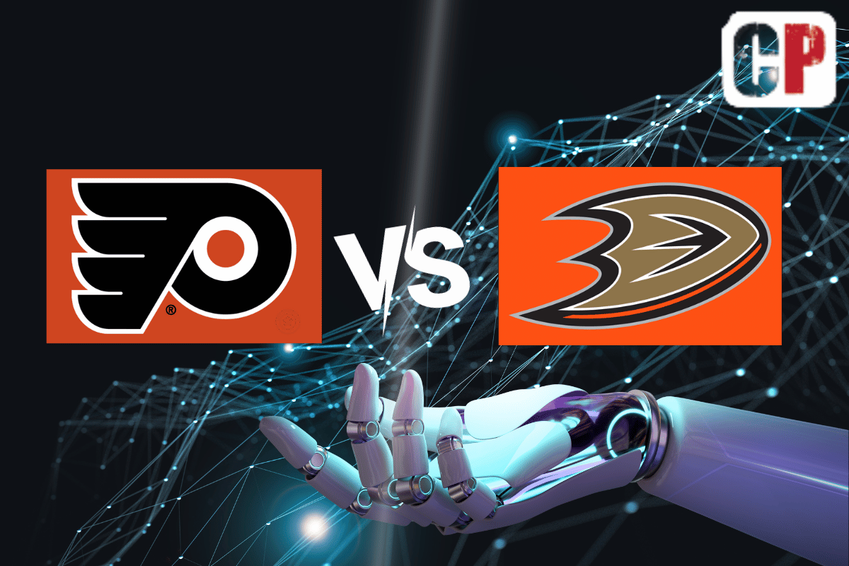 Philadelphia Flyers at Anaheim Ducks AI NHL Prediction 111023