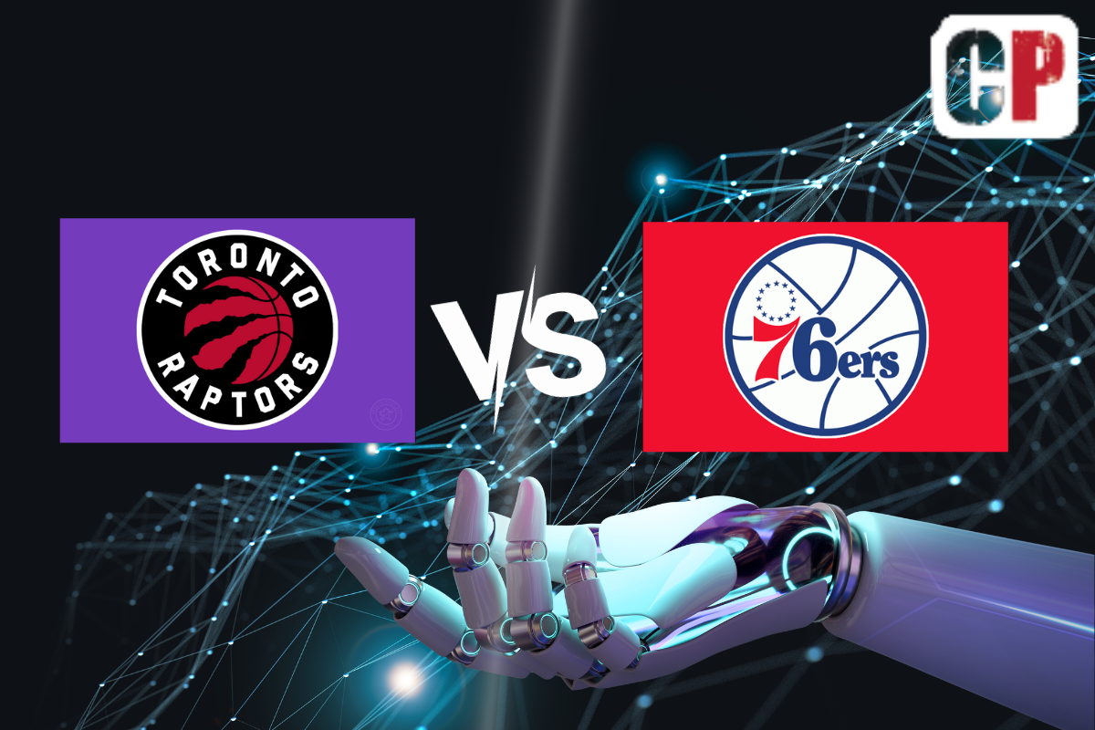 Toronto Raptors at Philadelphia 76ers AI NBA Prediction 11223